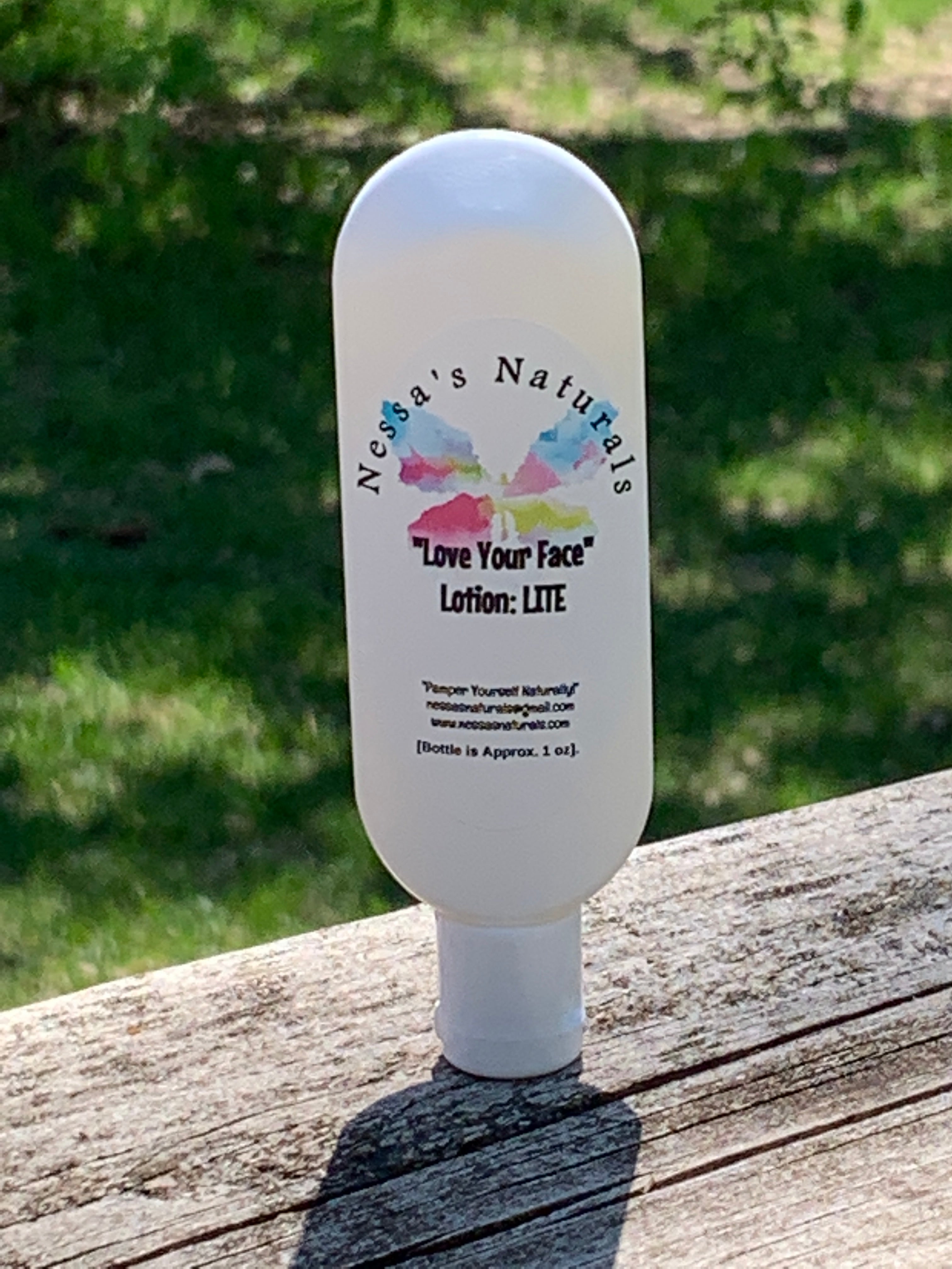 LOVE YOUR FACE LOTION: LITE – Nessa's Naturals